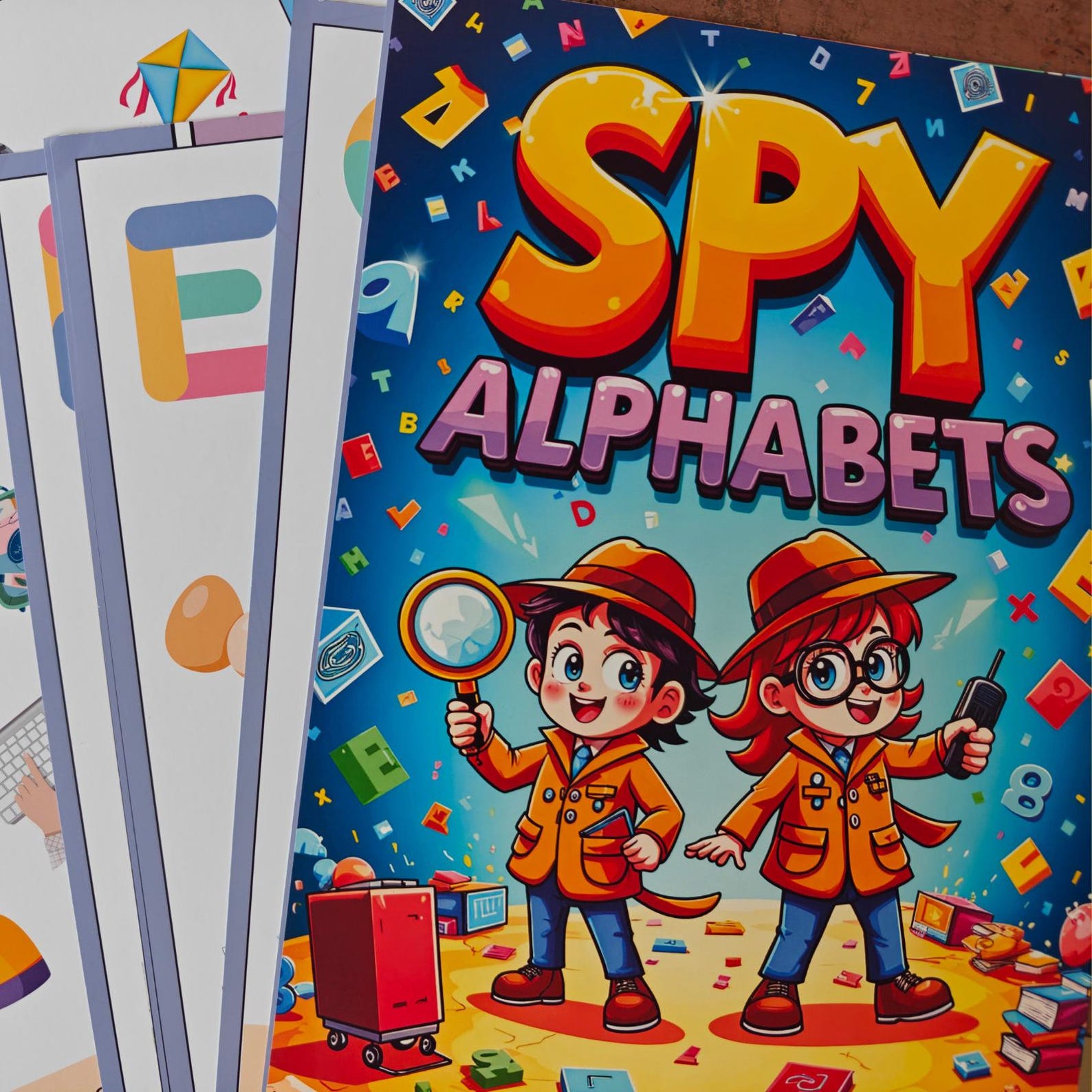 Printable Spy Alphabet Worksheet | I Spy ABC Activity | Fun Alphabet ...