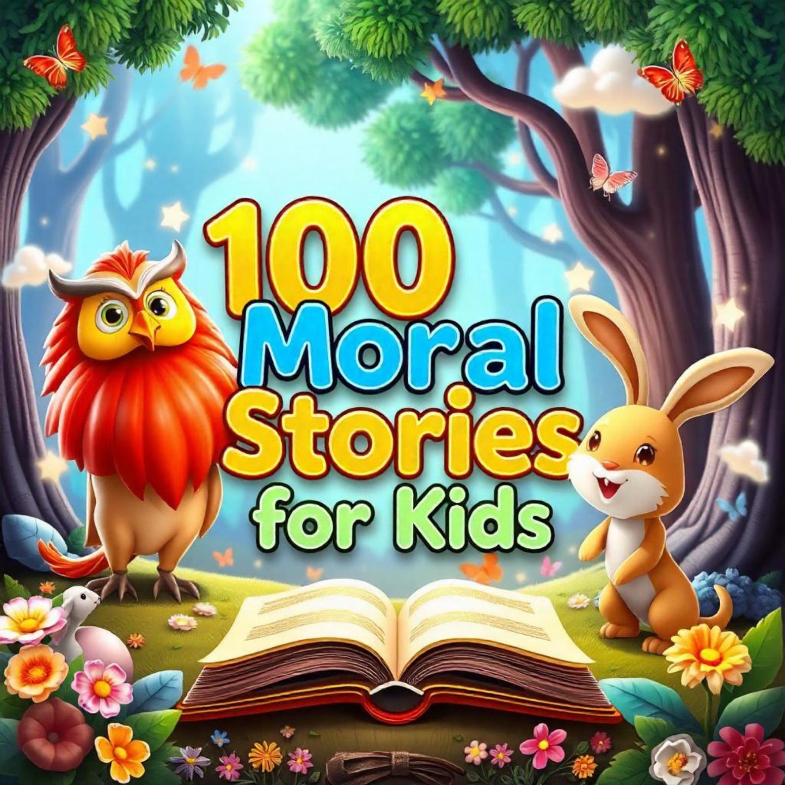 100 Moral Stories for Kids | Bedtime & Animal Stories | Storytelling ...