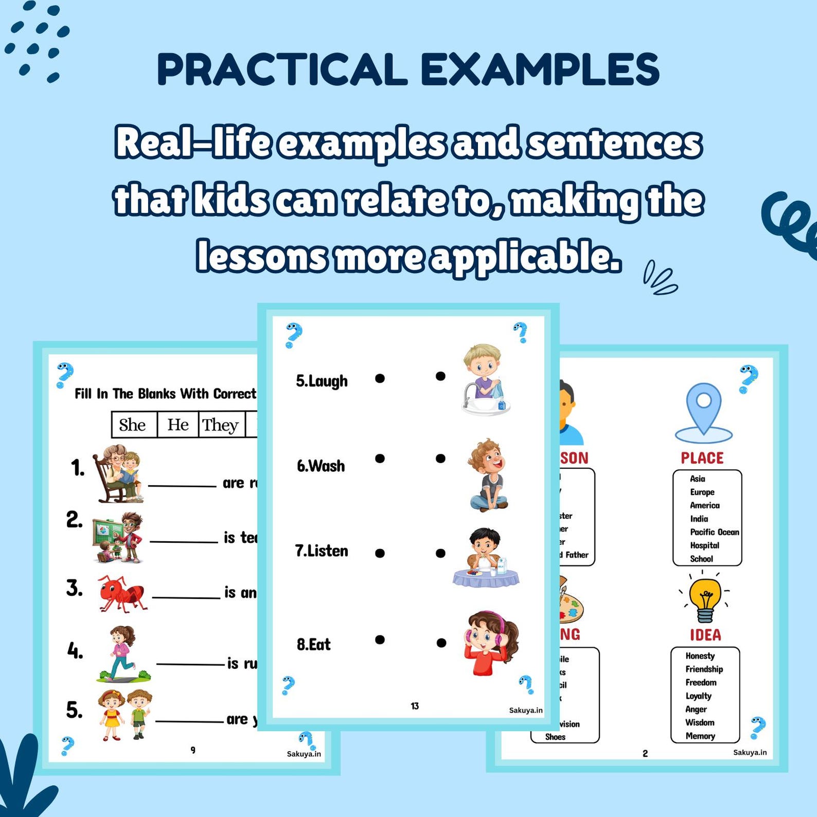 Printable Grammar Book | English Learning Workbook | Grammar Worksheets ...