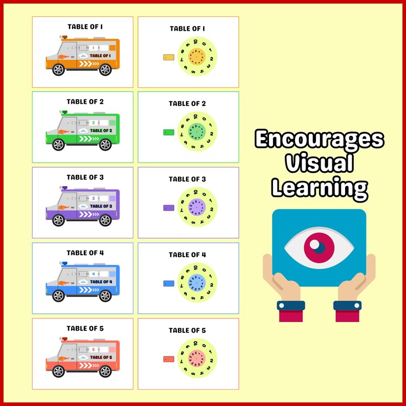 Printable Multiplication Truck Activity Book for Kids | Math Games ...