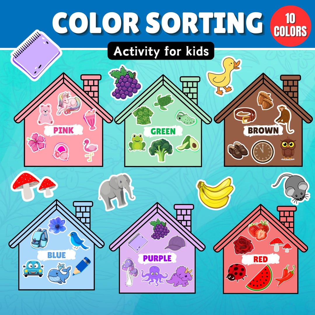 Color Matching Activity for Kids| Fun, Educational | Interactive ...