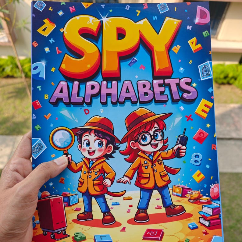 Printable Spy Alphabet Worksheet | I Spy ABC Activity | Fun Alphabet ...