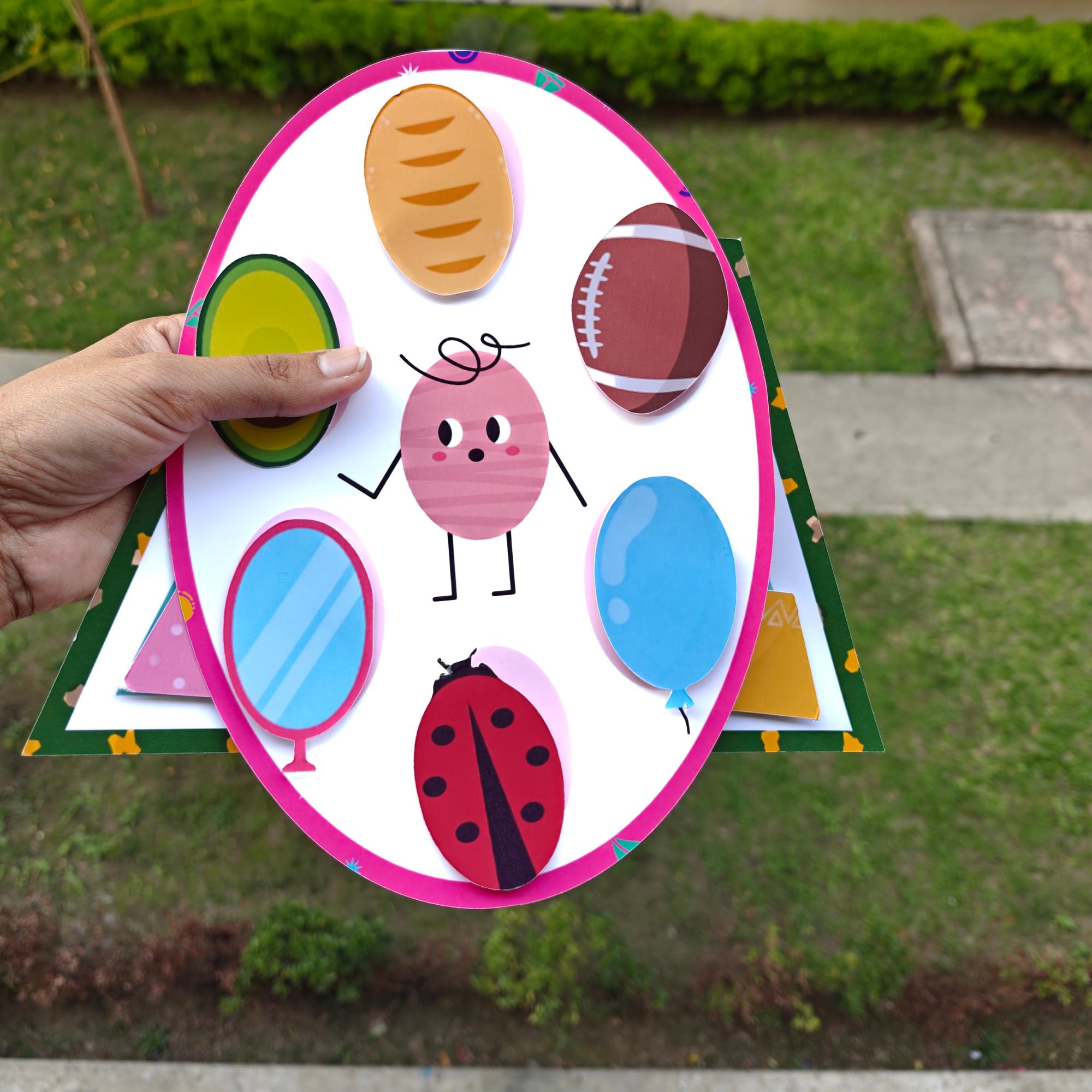 Printable Shape Sorting Puzzle | Montessori Toddler Busy Binder | Color ...