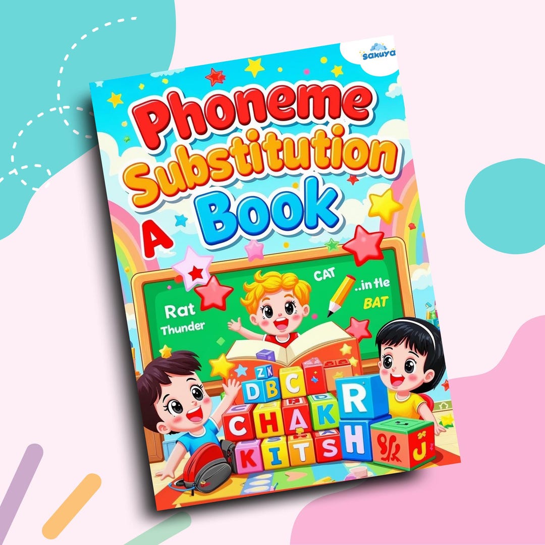 Sakuya Phoneme Book Printable |phonics Busy Book | Learn to Read ...