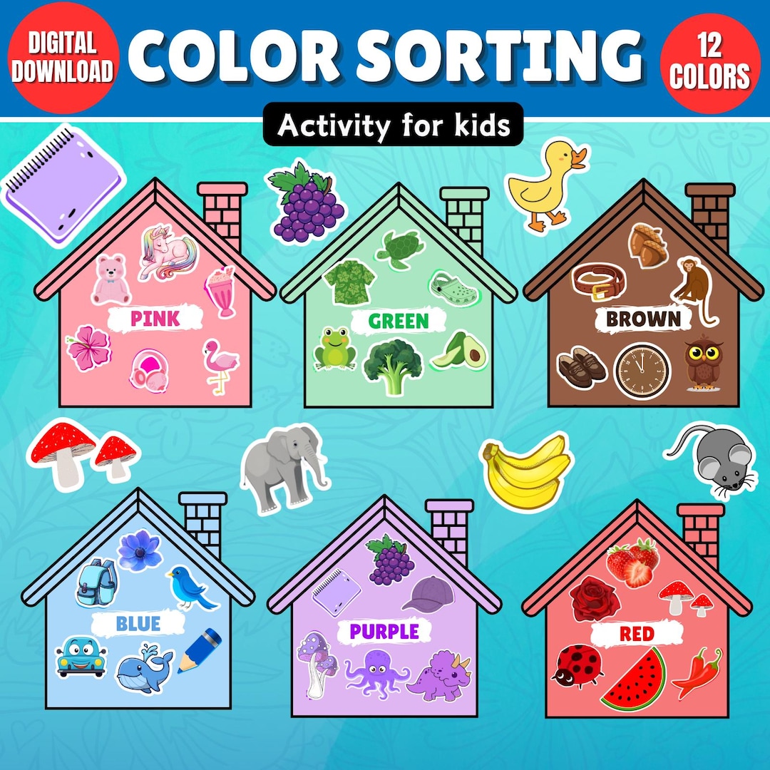 Color Matching Activity for Kids| Fun, Educational | Interactive ...