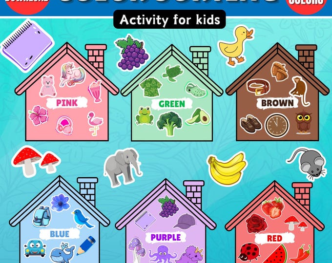 Color Matching Activity for Kids| Fun, Educational | Interactive ...