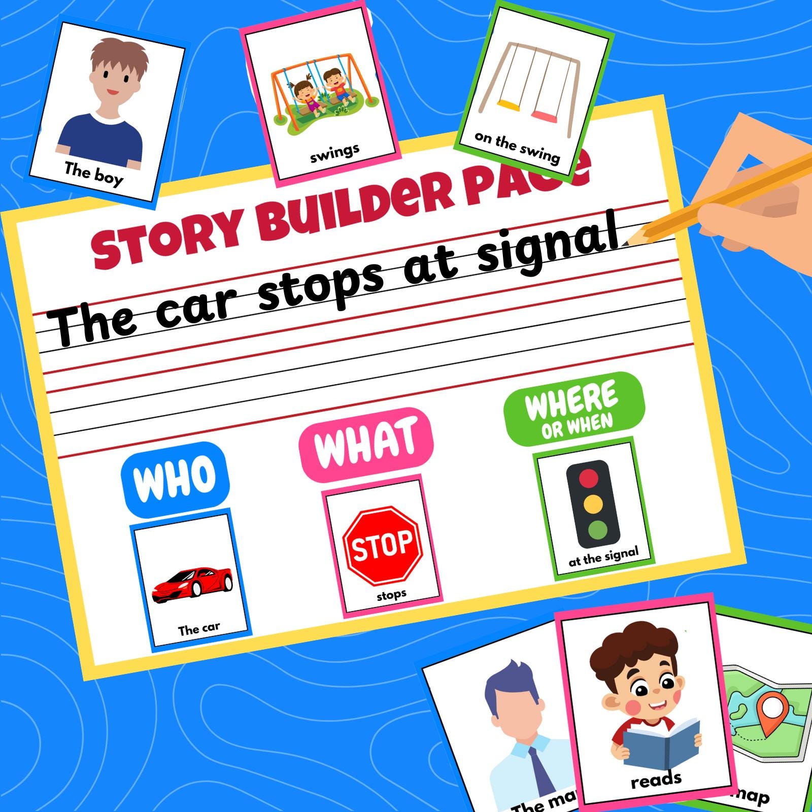 200 Sentence Builder Worksheets | Sentence Writing | Sentence ...