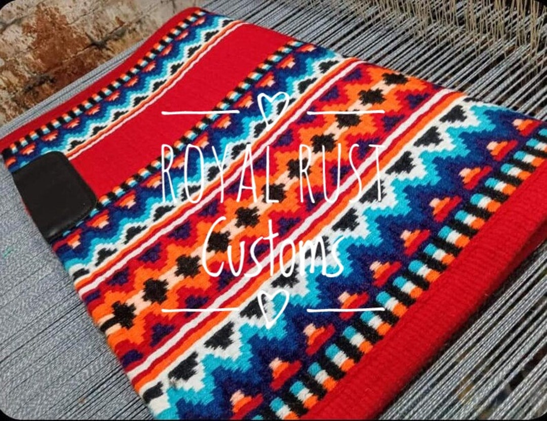 Red Western Pleasure Horse Show Saddle Pad 34×42 Inch - Etsy