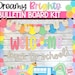 Dreamy Brights Bulletin Board Kit | Back to School Bulletin Board ...