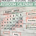 Modern School Style Classroom Calendar Kit | Pocket Chart | Trendy ...