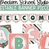 Back to School Bulletin Board Kit Modern School Style School Themed ...
