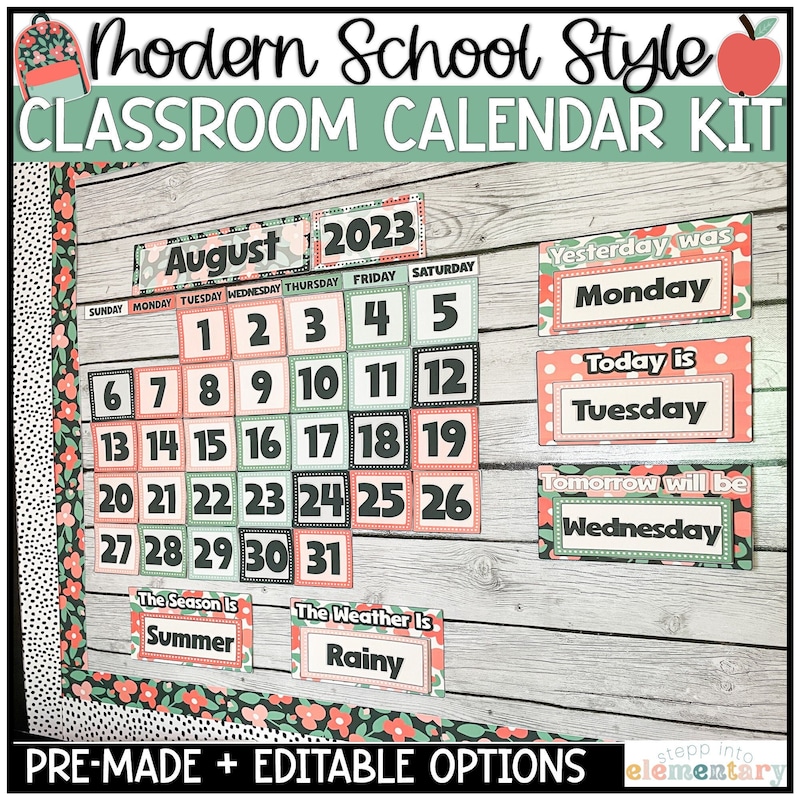 White Classroom - Etsy