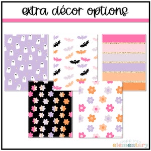 Halloween Classroom Posters Set | Trendy Halloween Decorations ...