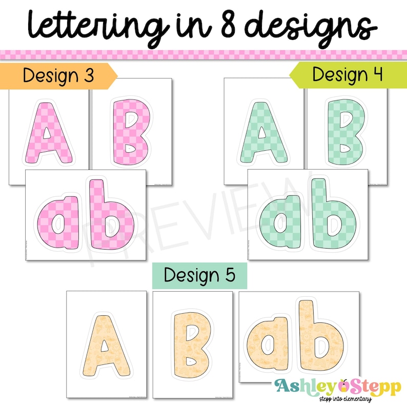 Summer Bulletin Board Letters | Ice Cream Theme Classroom Decor (PDF ...