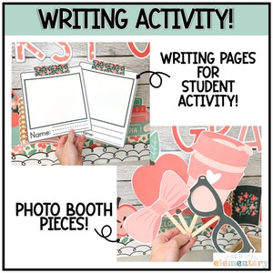 Back to School Bulletin Board Kit | Modern School Style | School Themed ...