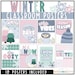Winter Classroom Decor Posters Digital Posters Winter Theme Easy Winter ...