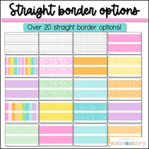 Bright Doodles Bulletin Board Border Set | Bright Classroom Decor ...