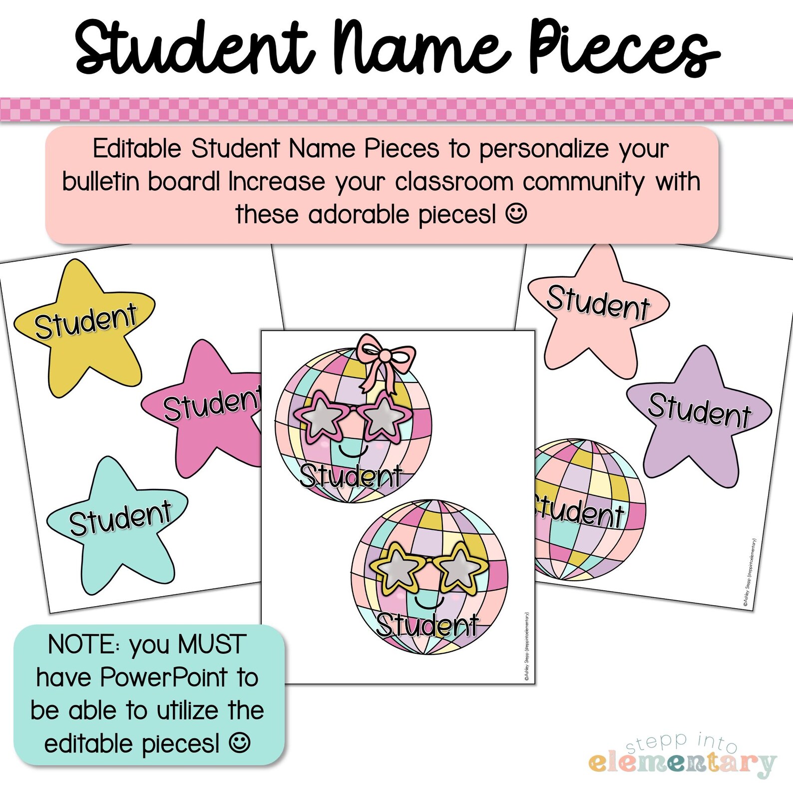 New Years Bulletin Board Kit | Cutesy New Years Decor | Bulletin Board ...