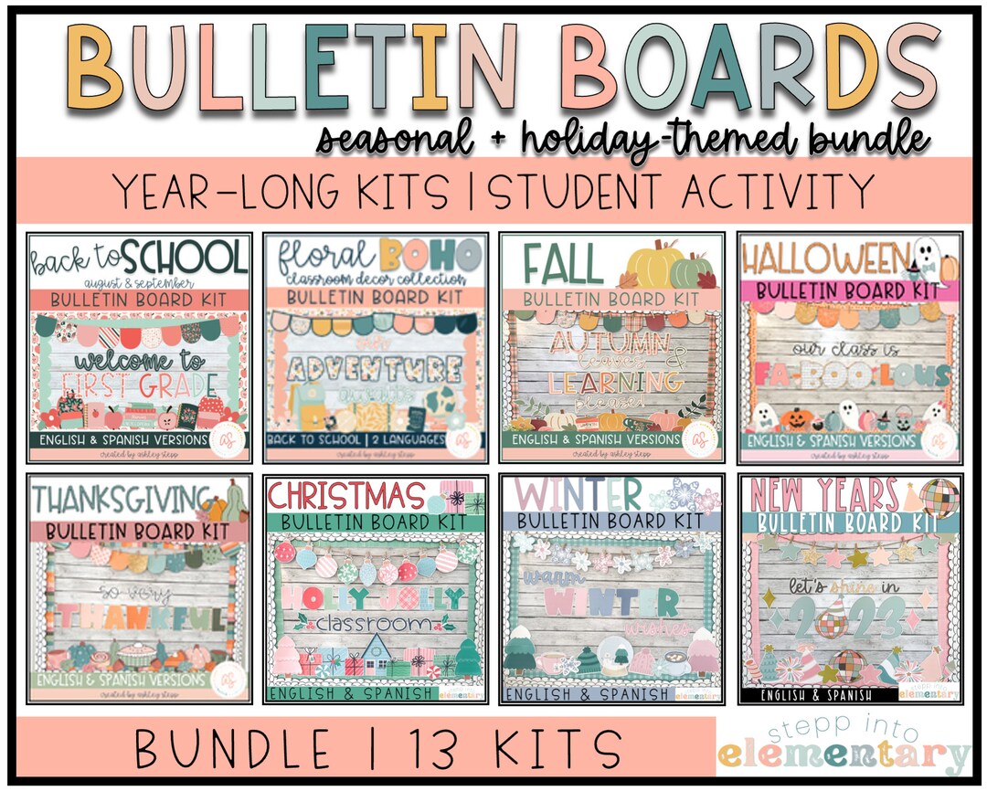 Classroom Bulletin Board Kits | Holiday Bulletin Boards | Seasonal ...