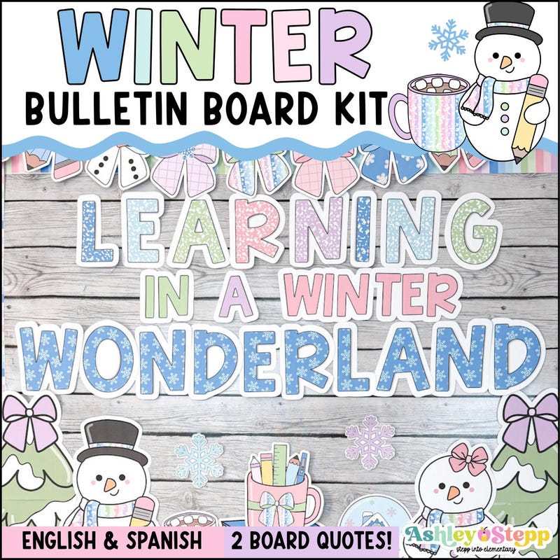January Bulletin Board Themes - Etsy