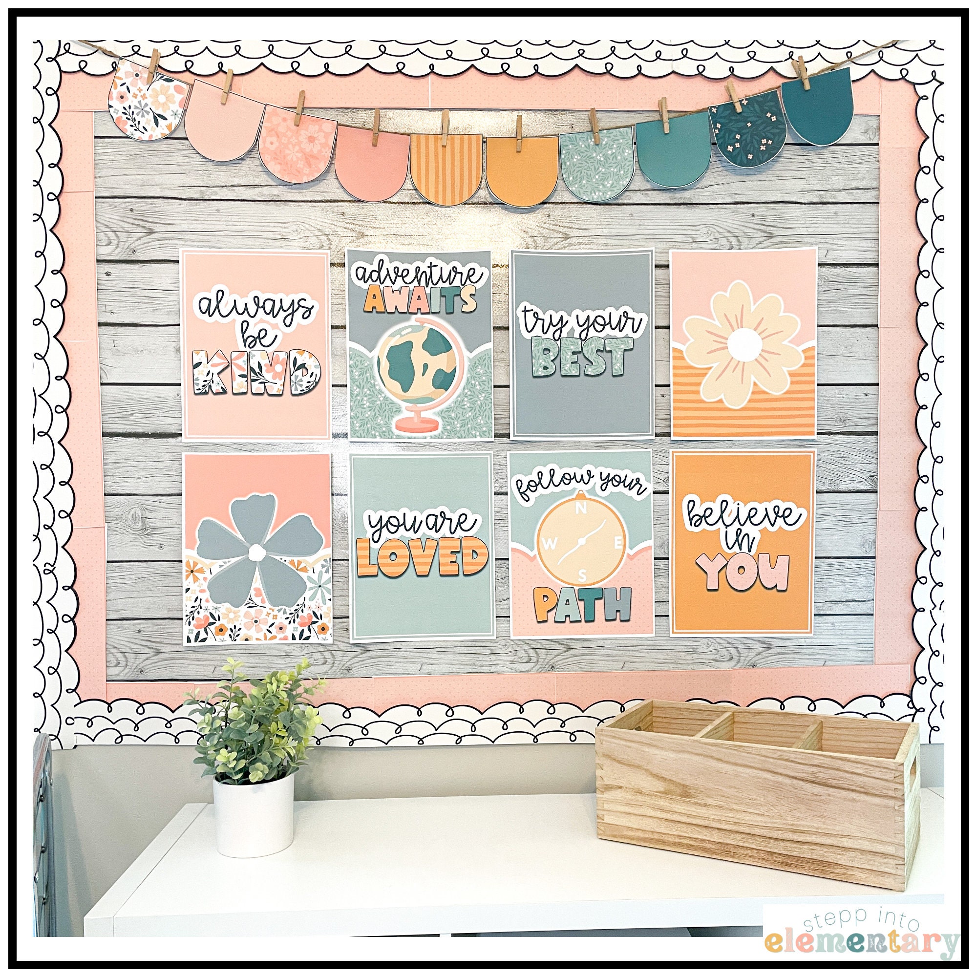 Floral Boho Classroom Decor Boho-themed Classroom Decor - Etsy