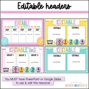 Bright Doodles Classroom Slides | Teacher Organization (google Slides ...