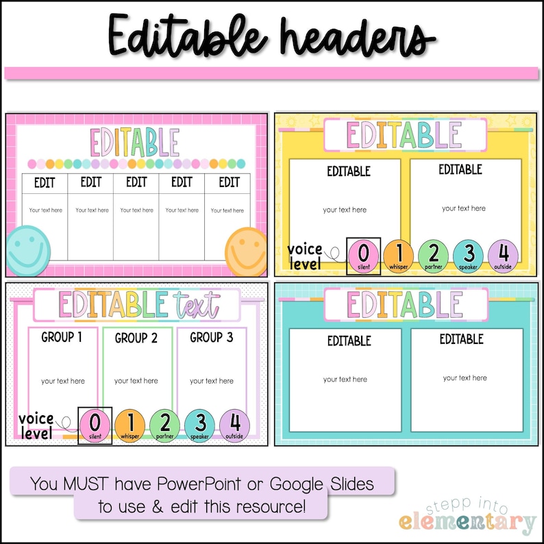 Bright Doodles Classroom Slides | Teacher Organization (google Slides ...