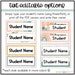 Dreamy Pastels Student Name Plates Desk Plate Tags - Etsy
