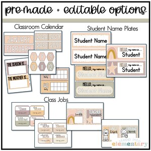 Vintage Boho Classroom Decor | Boho Themed Classroom Decor 2,000+ Page ...