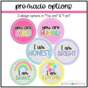Dreamy Brights Affirmation Station | Student Affirmations | Editable ...