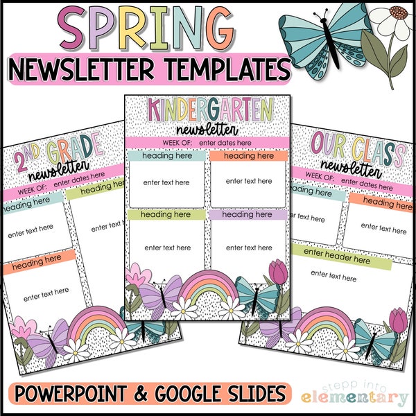 Classroom Newsletter - Etsy