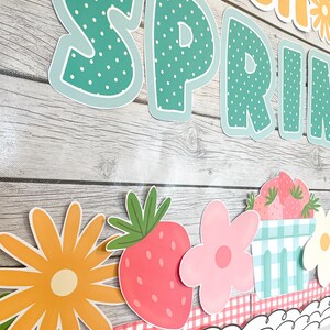 Spring Bulletin Board Kit | Classroom Decor, English & Spanish (digital ...