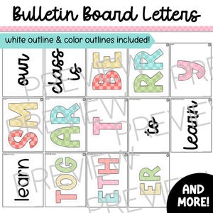 Spring Bulletin Board Kit | Cutesy Spring Decor | Bulletin Board Kit ...