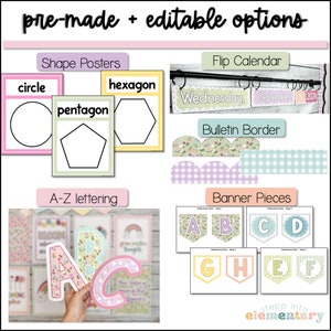 Wildflower Dreams Classroom Decor | Trendy + Modern Classroom Decor ...