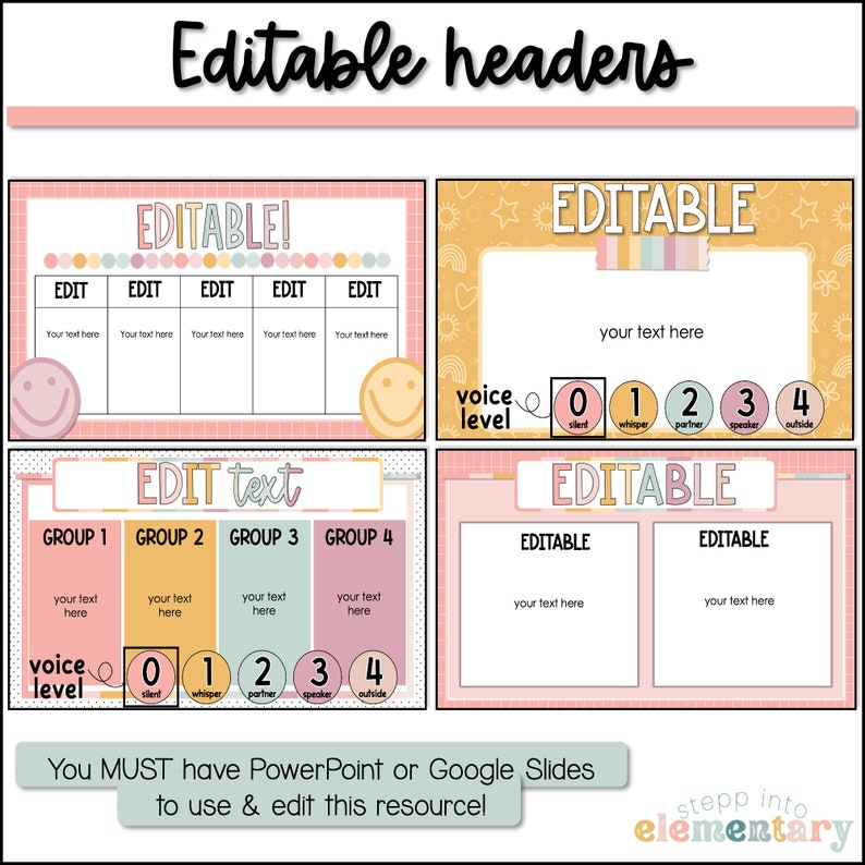 Pastel Doodles Classroom Slides | Teacher Organization (google Slides ...