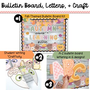 Cutesy Fall Classroom Makeover Bundle | Fall Classroom Decor Bundle ...