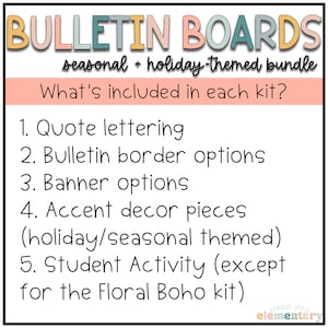 Classroom Bulletin Board Kits | Holiday Bulletin Boards | Seasonal ...