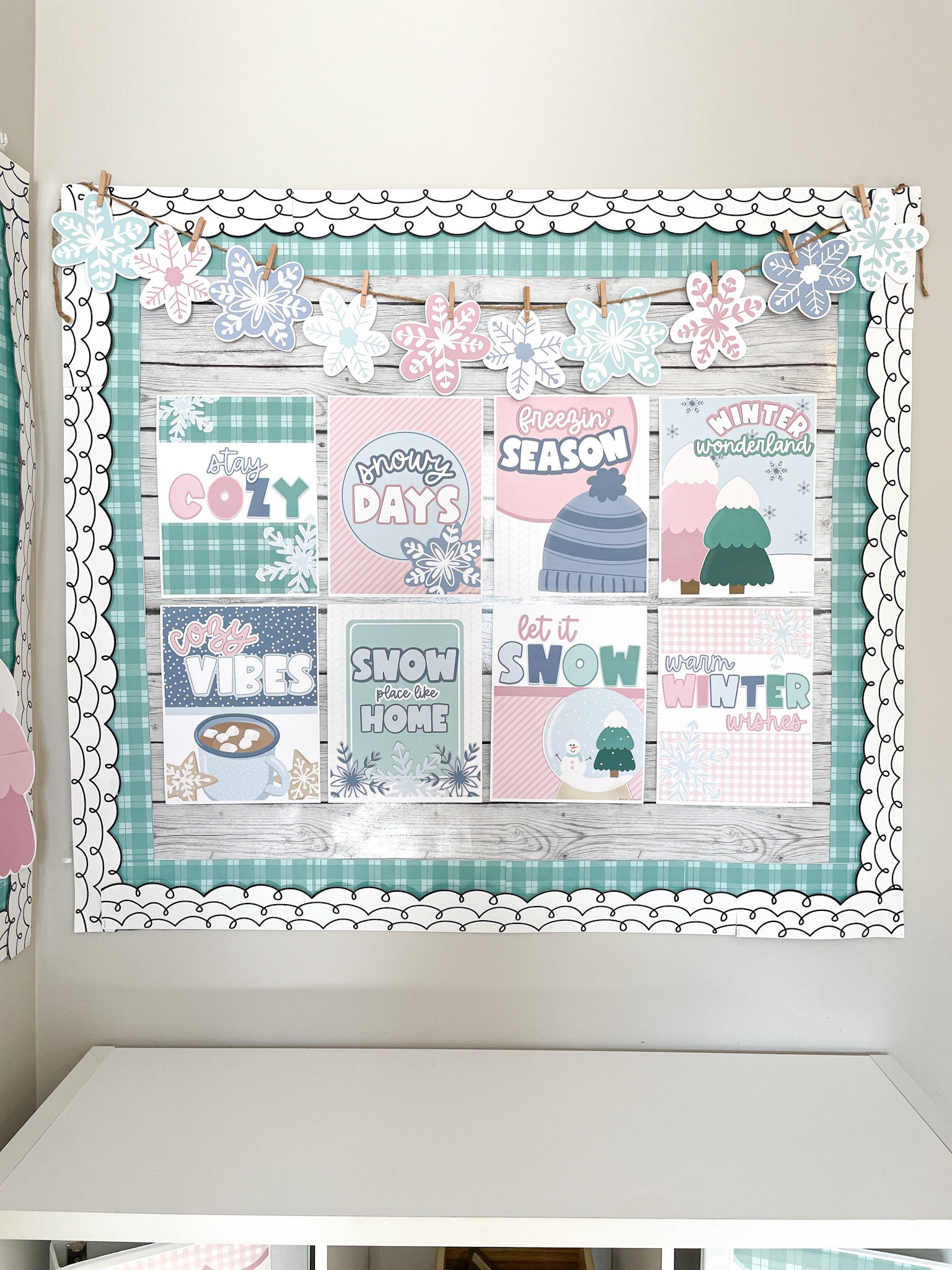 Winter Classroom Decor Posters Digital Posters Winter - Etsy