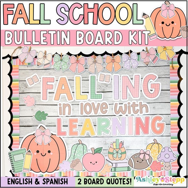 Fall Bulletin Board - Etsy