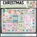 Christmas Classroom Posters Set Trendy Christmas Decorations - Etsy