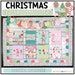 Christmas Classroom Posters Set Trendy Christmas Decorations - Etsy