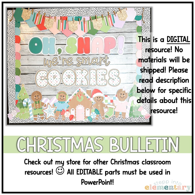 Christmas Bulletin Board Kit | Trendy Christmas Bulletin Board ...