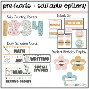 Daisy Craze Classroom Decor | Trendy + Modern Classroom Decor 2,500 ...