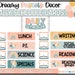 Dreamy Pastels Rolling Cart Labels Teacher Cart Classroom Organization ...