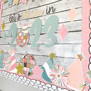 New Years Bulletin Board Kit 2024 Edition New Year - Etsy