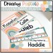 Dreamy Pastels Student Name Plates Desk Plate Tags - Etsy