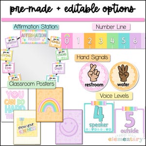 Bright Doodles Classroom Decor | Trendy + Simple Classroom Decor 4,000 ...