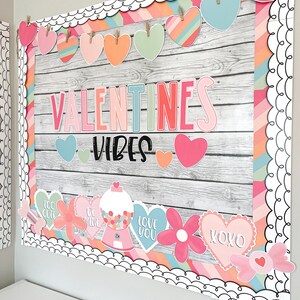 Valentines Bulletin Board Kit | Valentine's Day | Valentine's Classroom ...