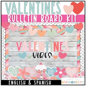 Valentines Bulletin Board Kit | Valentine's Day | Valentine's Classroom ...