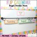Bright Doodles Flip Calendar | Classroom Resources | Trendy + Simple ...